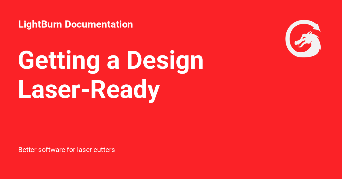 Getting a Design Laser-Ready - LightBurn Documentation
